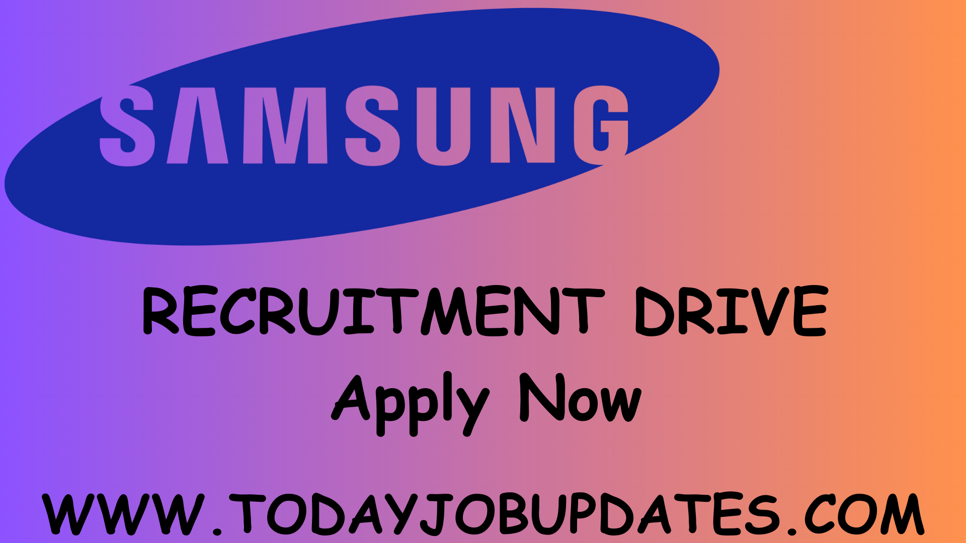 Samsung Ecommerce Fresher’s Hiring | Management Trainee | Apply Now ...